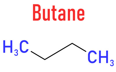 Butane Skeletal Structure