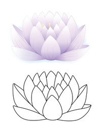 Lotus Outline Vector Images (over 16,000)