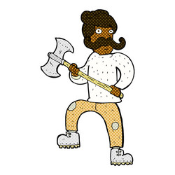 Man Cartoon Axe Vector Images (over 3,200)