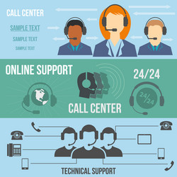 Call Center Banner Vector Images (over 3,400)