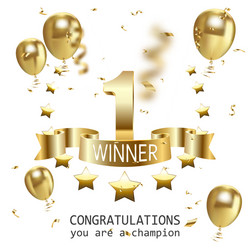 1st Winner Vector Images (over 22,000)