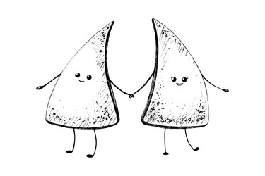 Nacho Outline Vector Images (over 2,600)