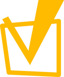 Orange Tick Checkbox Vector Images (über 3,400)