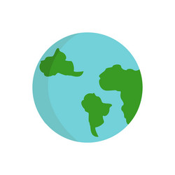 Planet icon on white background for graphic Vector Image