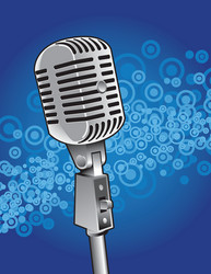 Microphone mc Royalty Free Vector Image - VectorStock