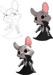 Killer Rabbit Vector Images (99)