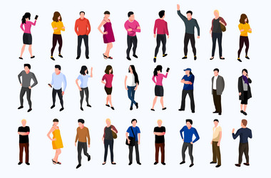 People Standing Vector Images (over 150,000)