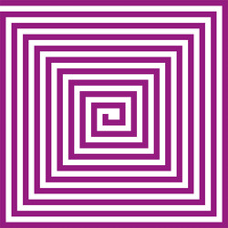 Square spiral green background space background Vector Image