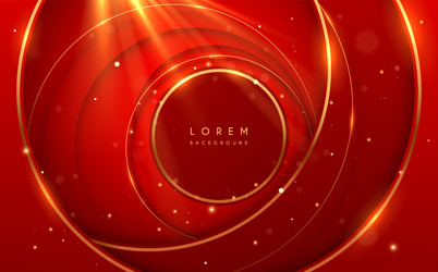 Abstract red and gold background Royalty Free Vector Image