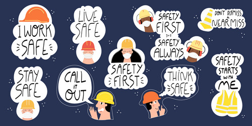 Industrial Safety First Man Vector Images (over 140)