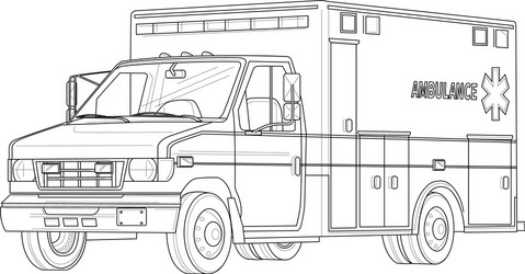 Ambulance Drawing Vector Images (over 3,300)