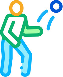 Throwing Ball Icon Vector Images (over 7,700)