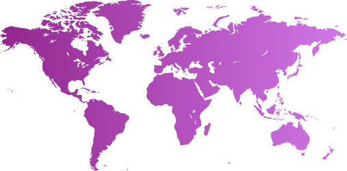 Violet map of europe Royalty Free Vector Image