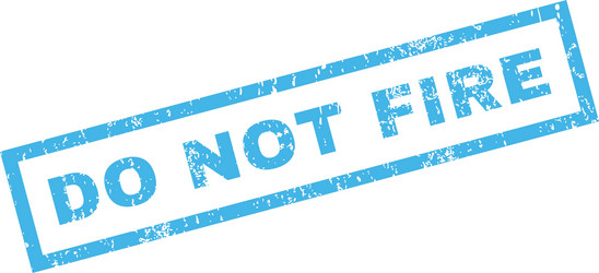 Do not use fire rubber stamp Royalty Free Vector Image