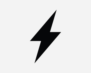 Lightning icon design element logo Royalty Free Vector Image