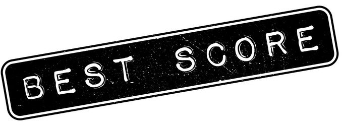 Best score rubber stamp Royalty Free Vector Image