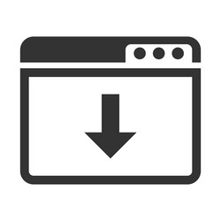 Loading page icon Royalty Free Vector Image - VectorStock