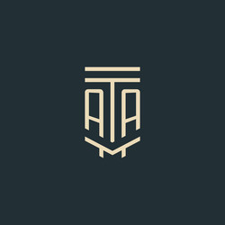 Aa Monogram Vector Images (over 2,300)