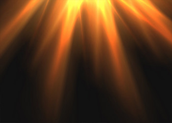 Sun rays light on black background Royalty Free Vector Image