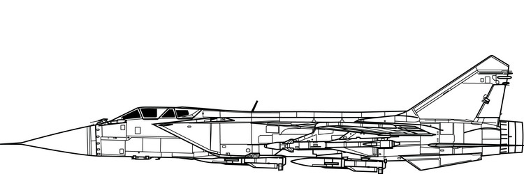 Mig 21 Jet Vector Images (10)
