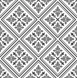 Seamless Geometrical Gothic Floral Pattern Vector Images (over 230)