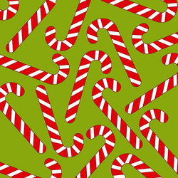 Christmas candy cane font Royalty Free Vector Image