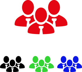 Manager group icon Royalty Free Vector Image - VectorStock