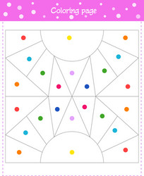 Coloring pages for kids color Royalty Free Vector Image