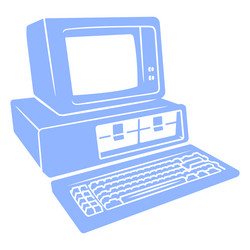 Old Pc Computer Vector Images (over 7,300)