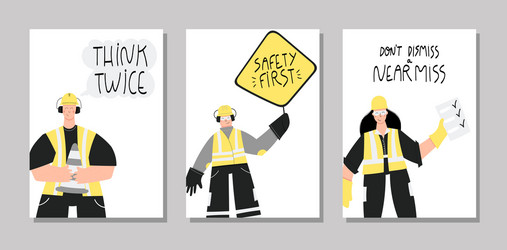 Industrial Safety First Man Vector Images (over 140)