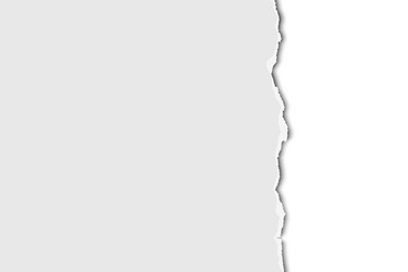 Torn a half sheet of orange paper from the bottom Vector Image