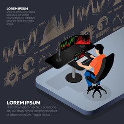 Forex stock market practice of inflating Vector Image