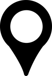 Gps location symbol modern map markers Royalty Free Vector