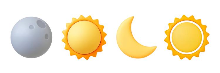 Sun Moon Vector Images (over 65,000)