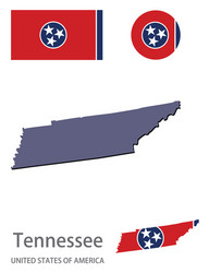 Tennessee State Shape Outline Vector Images (over 350)