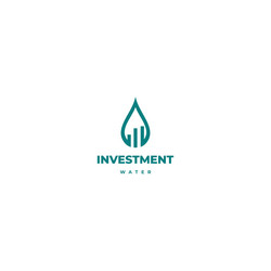 Water well logo rustic Royalty Free Vector Image