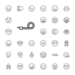 33 funny icons Royalty Free Vector Image - VectorStock