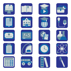 Education school on a white background Royalty Free Vector