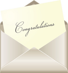 Congratulations lettering Royalty Free Vector Image