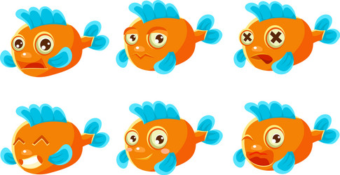 Fish Emotions Vector Images (over 7,700)