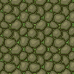 Cartoon ground pattern seamless stone and grass Vector Image