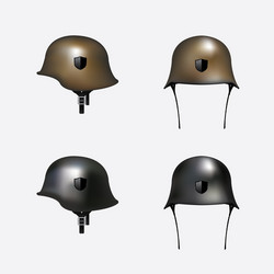 Military Helmet German Army Vector Images (69)