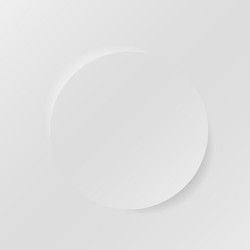 White luxury paper cut background Royalty Free Vector Image