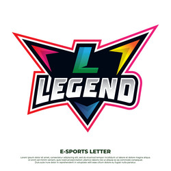 L Gaming Logo Vector Images (over 880)