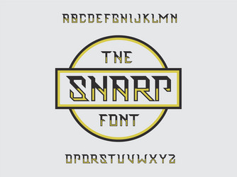 Sharp Font Vector Images (over 5,000)