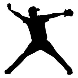 Baseball Pitcher Logo Vector Images (over 1,100)