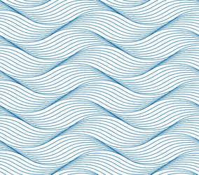 Wavy seamless pattern Royalty Free Vector Image