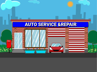 Auto car service Royalty Free Vector Image - VectorStock