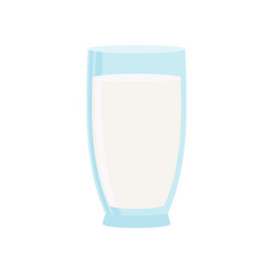 Milk glass icon Royalty Free Vector Image - VectorStock
