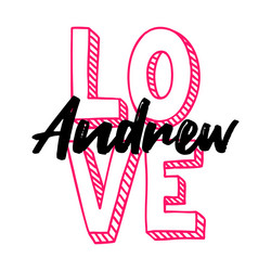 Andrew Vector Images (over 350)